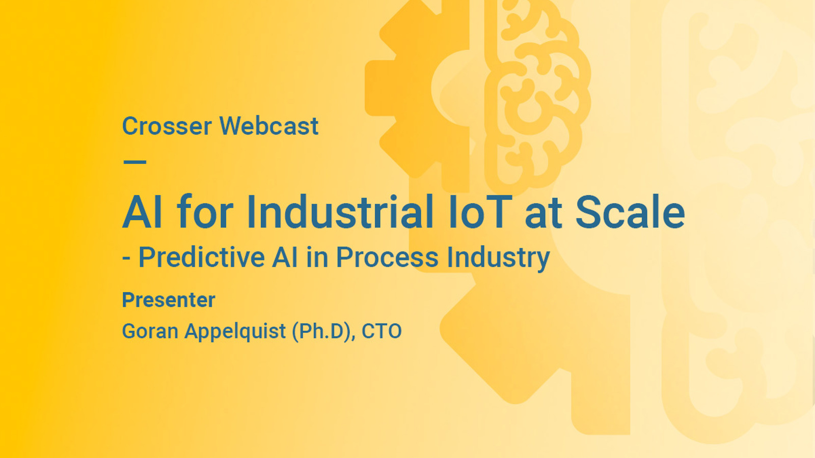 Industrial IoT & Industry 4.0 | Crosser Use Cases