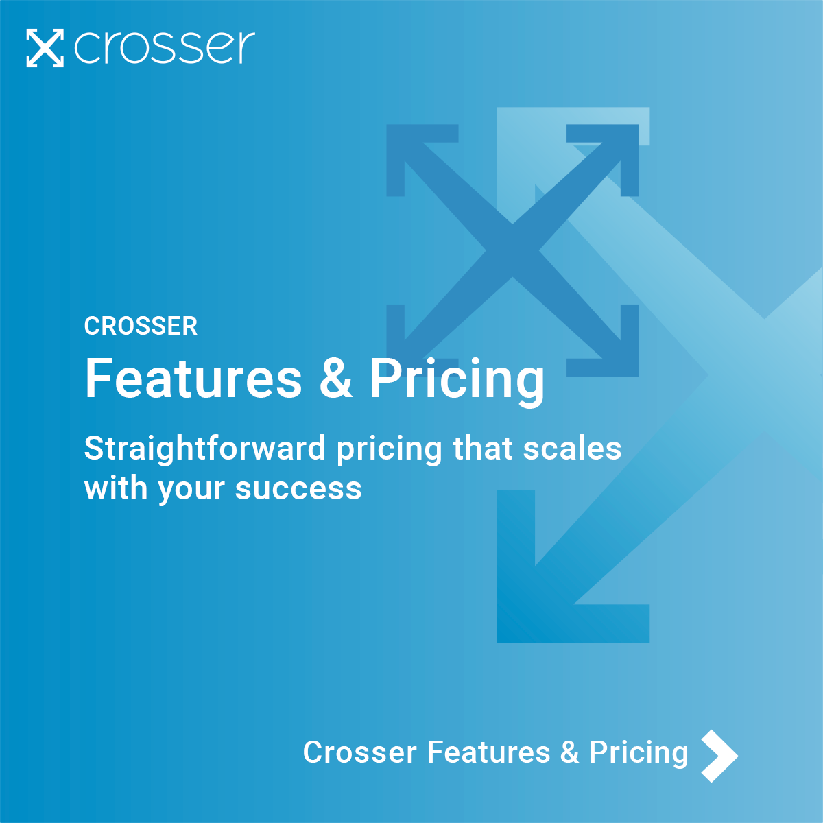Features and pricing | Crosser Platform