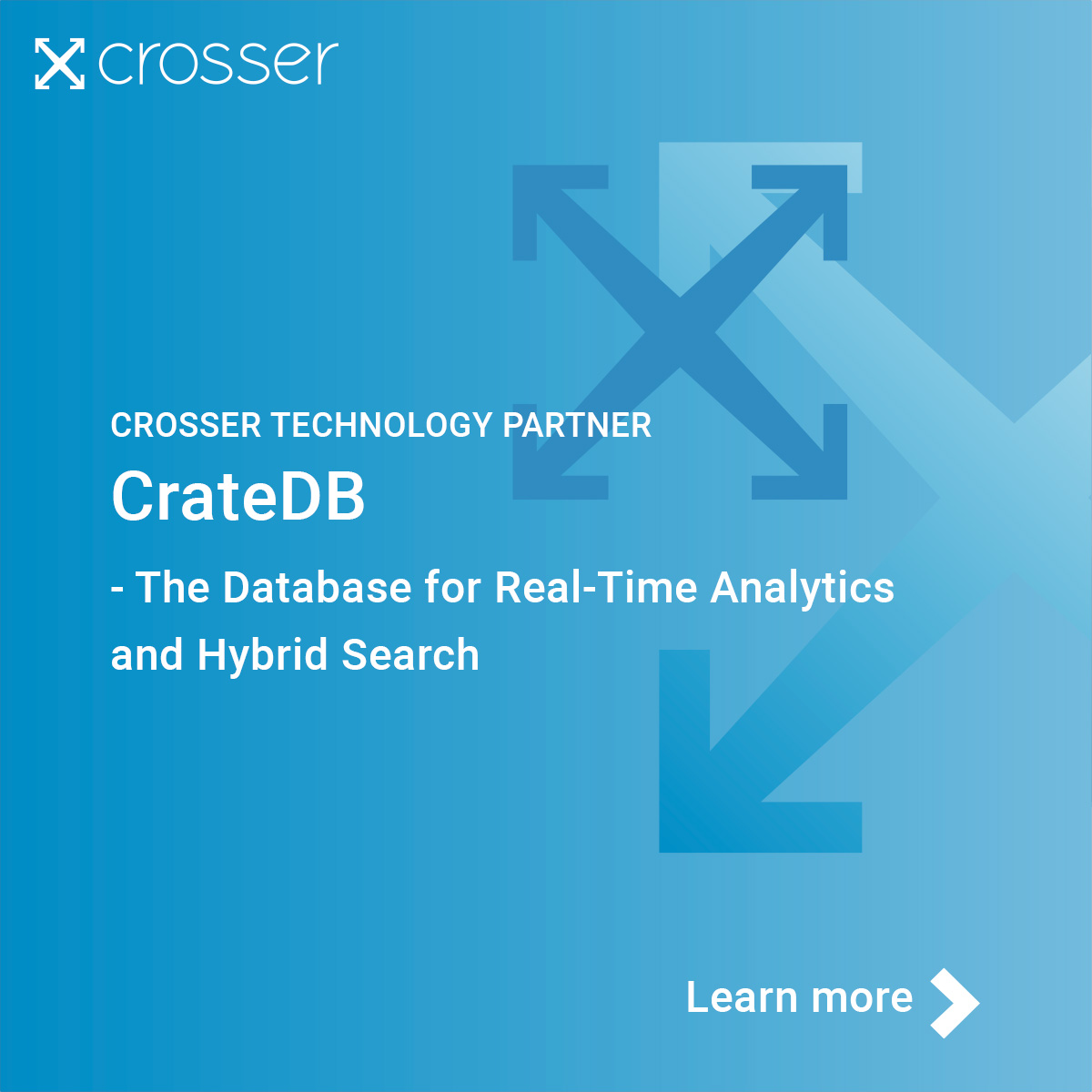 CrateDB | Crosser Partner