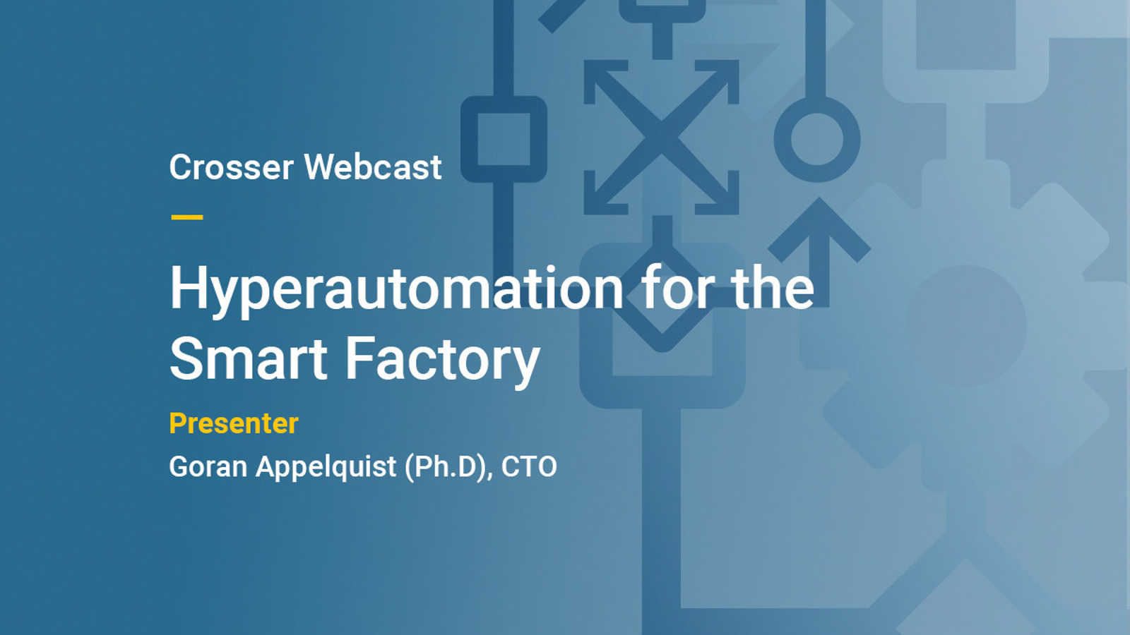 Webinars and Videos | Crosser Resources